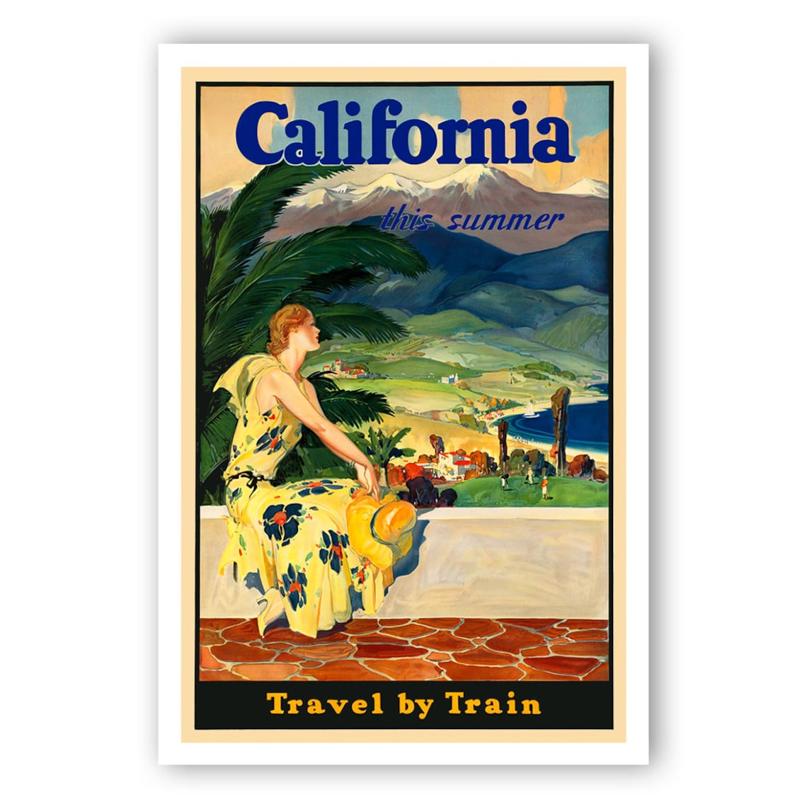 United States Vintage TRAVEL POSTERS Postcard Set of 20. Post Card ...