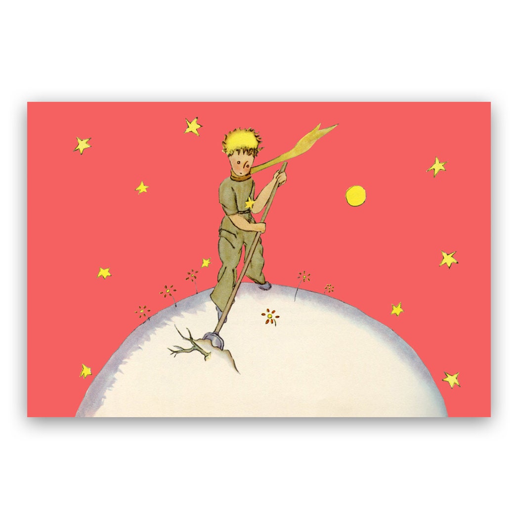 LITTLE PRINCE Postcard Set of 20 Postcards. Children's Book ...