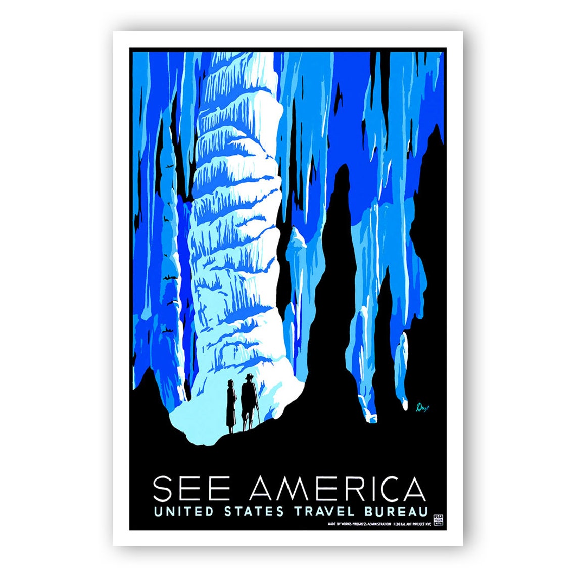 United States Vintage TRAVEL POSTERS Postcard Set of 20. Post Card ...