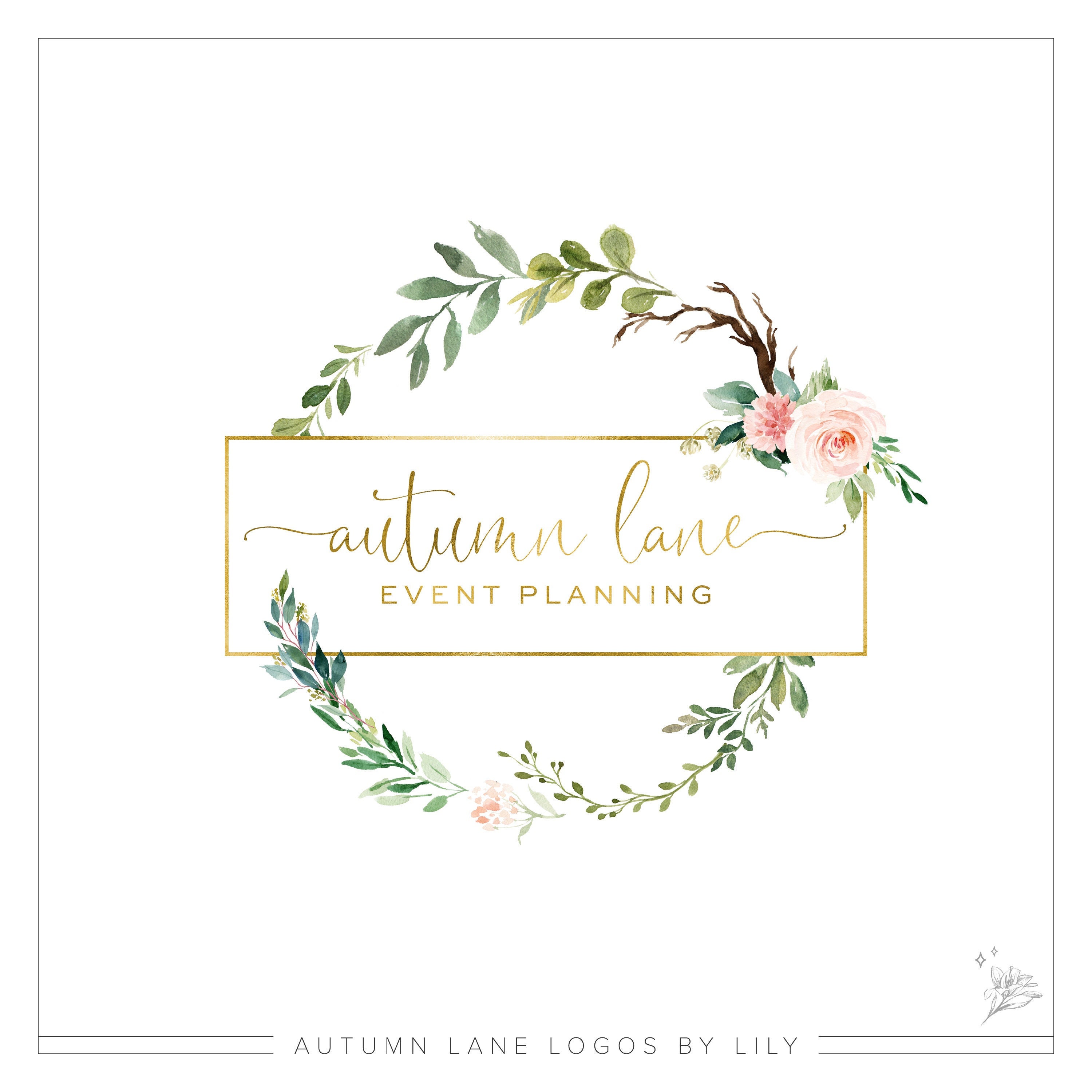 Wreath Logo Design