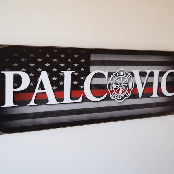 Firefighter Decor - Etsy