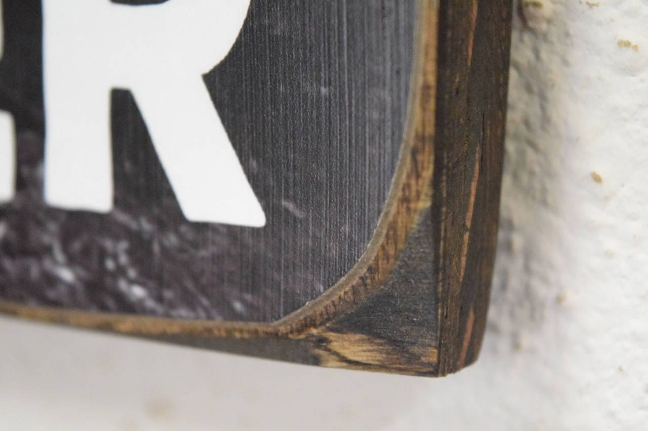 Police and Sheriff Deputy Name Sign, Sheriff Police Decor, Dual Service ...