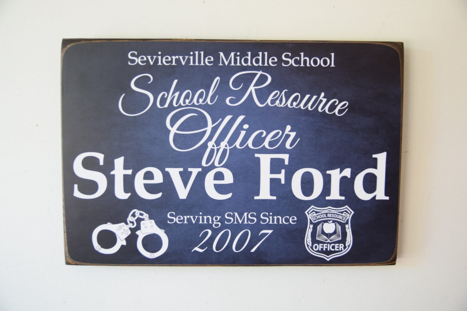School Resource Officer Sign, Police Service Sign, Resource Officer ...