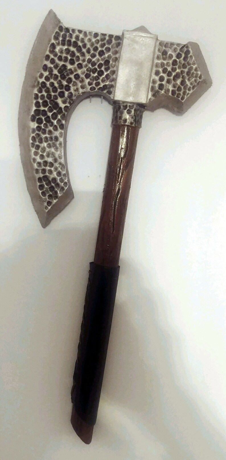 Larp/cosplay Foam Ax: Skyrim-inspired/viking steel Hand Ax - Etsy