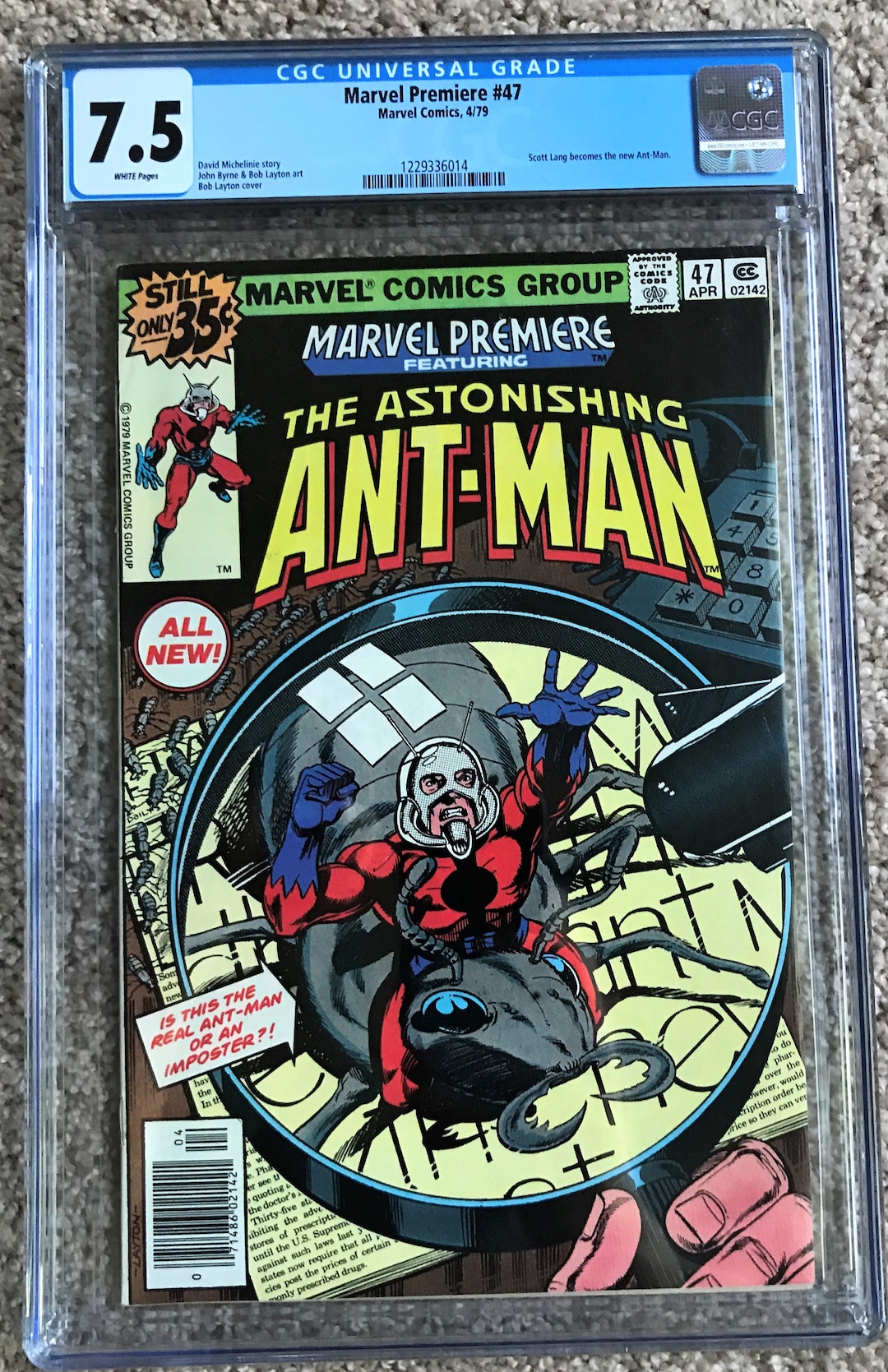Marvel Premiere 47 First Appearance of Scott Lang Ant-man From 1979 ...