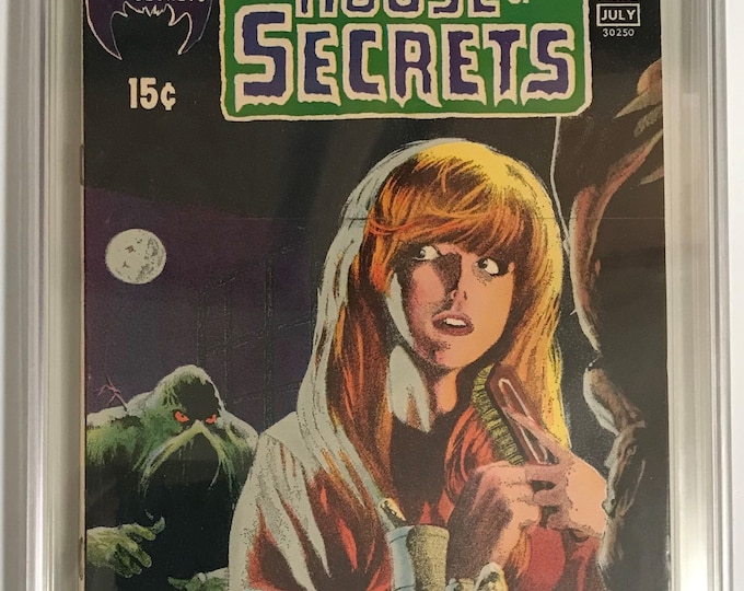 House of Secrets 92 First Appearance of Swamp Thing From 1971 CGC ...