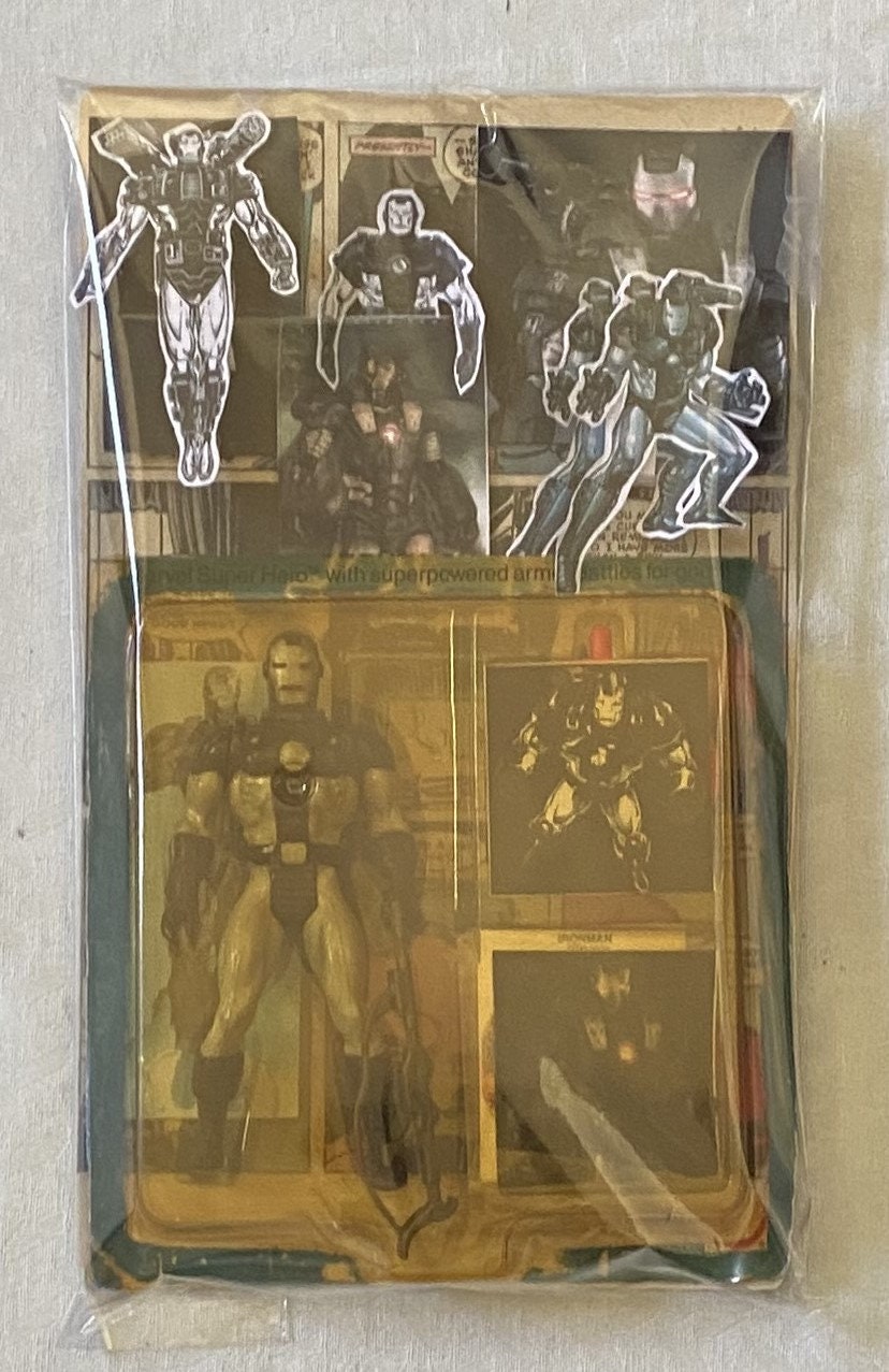 Avengers Custom Set (3ea) | Classic Iron Man Toy From 1984, Custom War ...