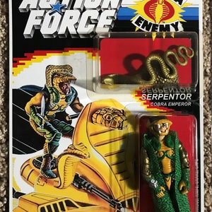 GI Joe A Real American Hero ARAH Custom Serpentor on an Action Force ...