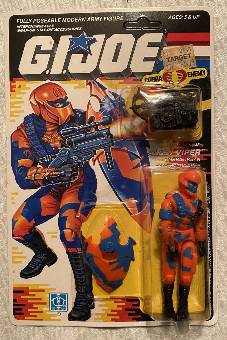 GI Joe ARAH Alley Viper Variants Set of 4ea - Etsy