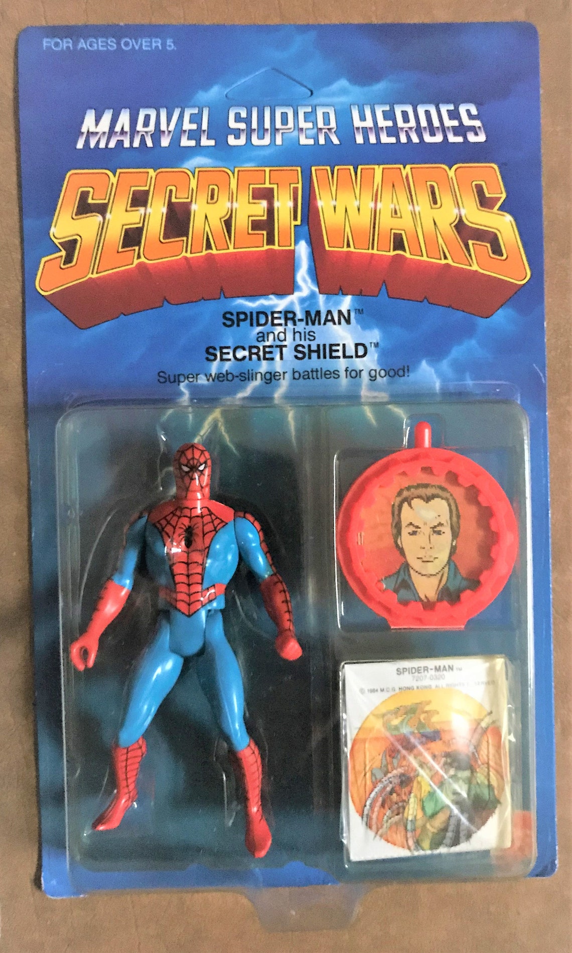 Set of 2 Secret Wars Spider-man Toy 1984 Amazing Spider-man 301 classic ...