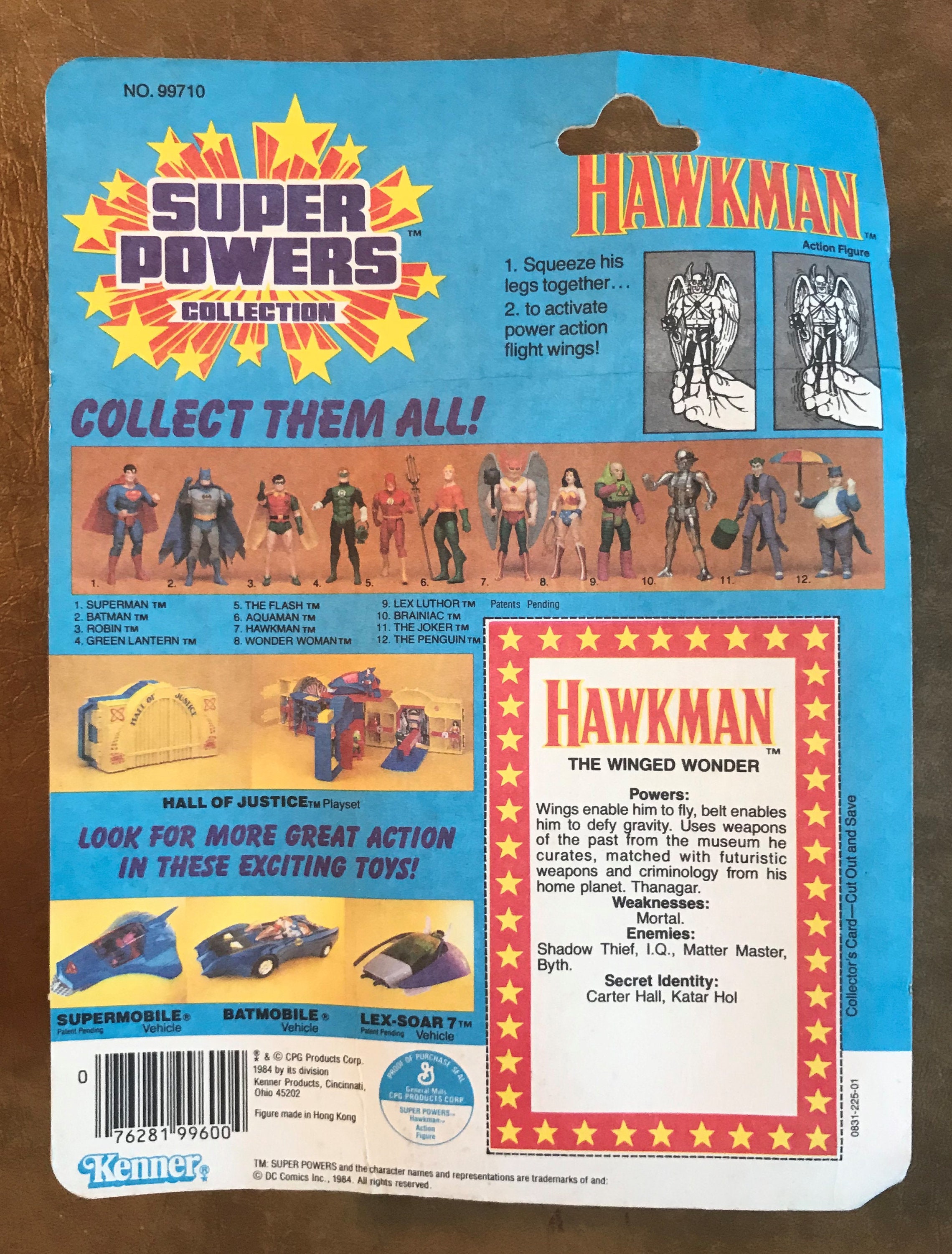 Kenner Super Powers 12-back Hawkman + Custom Hawkgirl (inspired by the ...