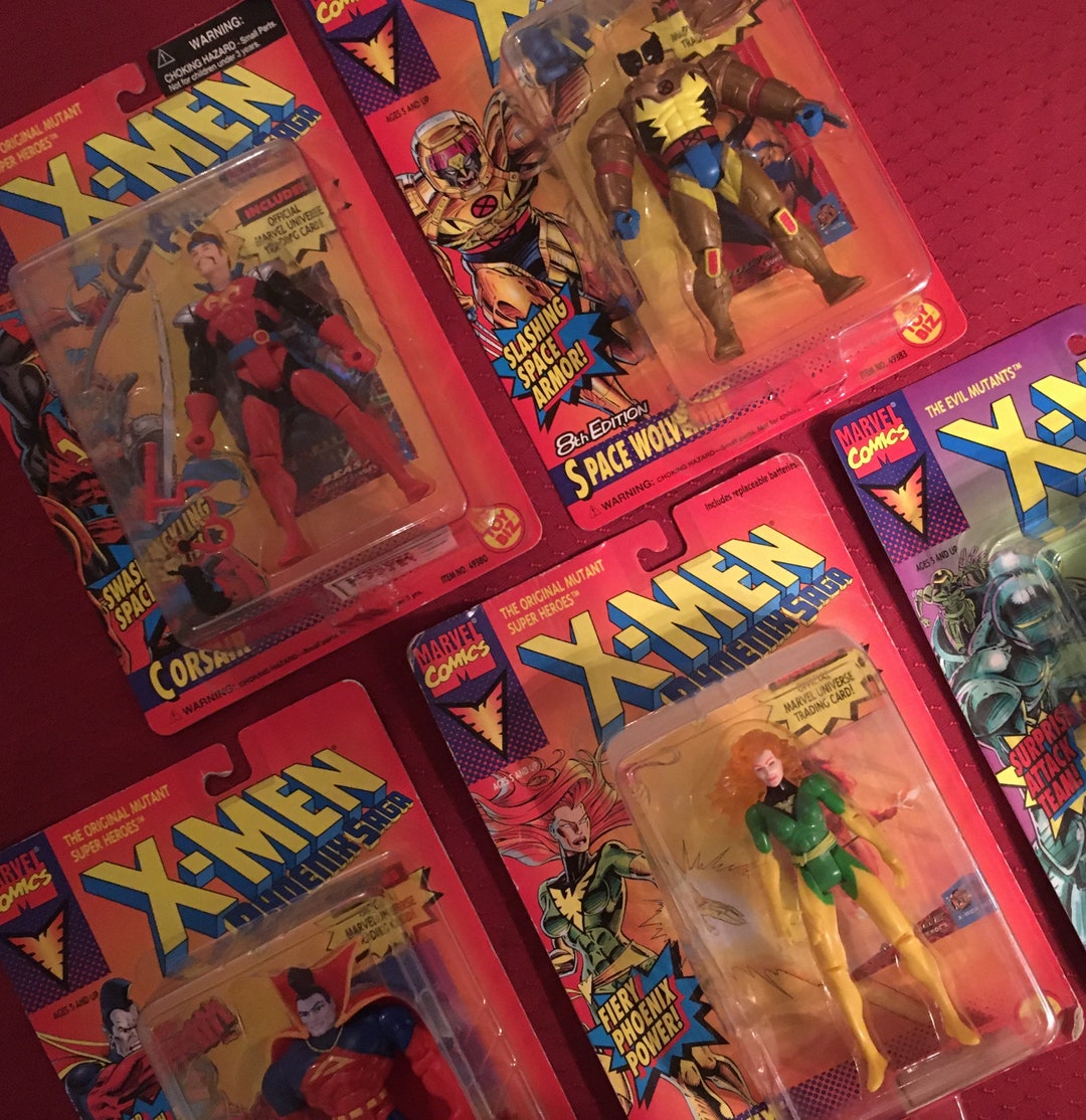 X-men Phoenix Saga Toys (5ea) | Warstar, Phoenix, Gladiator, Space ...