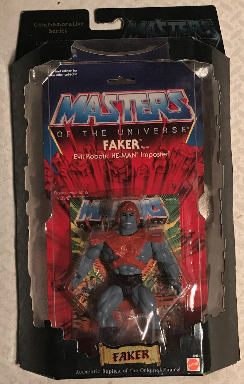 Faker He-man Toy From Masters of the Universe Commemorative Series ...