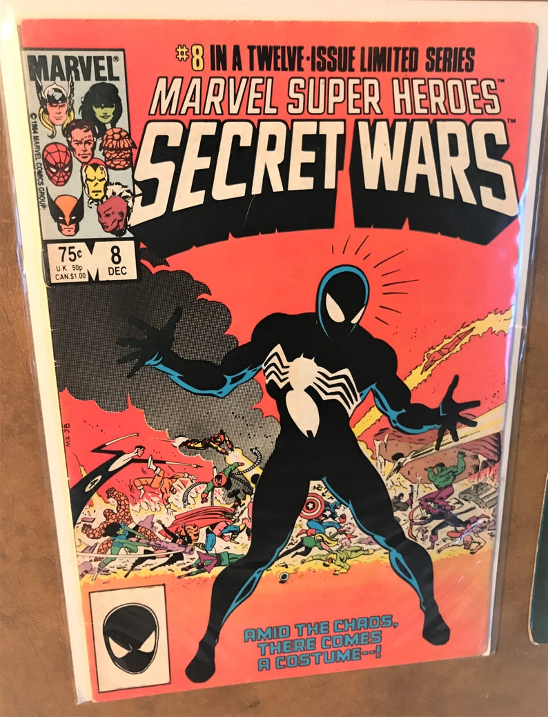 Set of (3) | Secret Wars Spider-man Black Costume Toy 1984 + Amazing ...