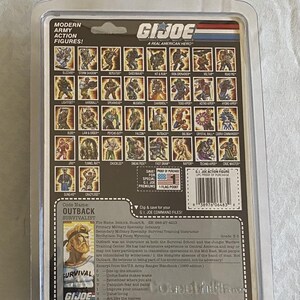 GI Joe ARAH CUSTOM Tiger Force Outback Toy With Collage Art Case ...
