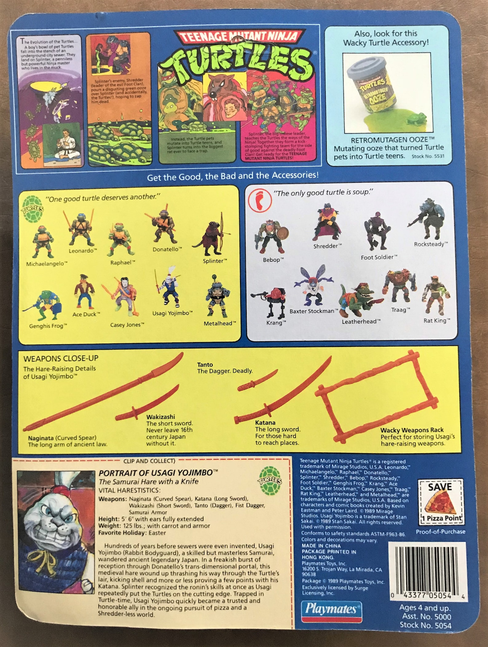 Teenage Mutant Ninja Turtles TMNT Vintage Original 100% Complete Never ...