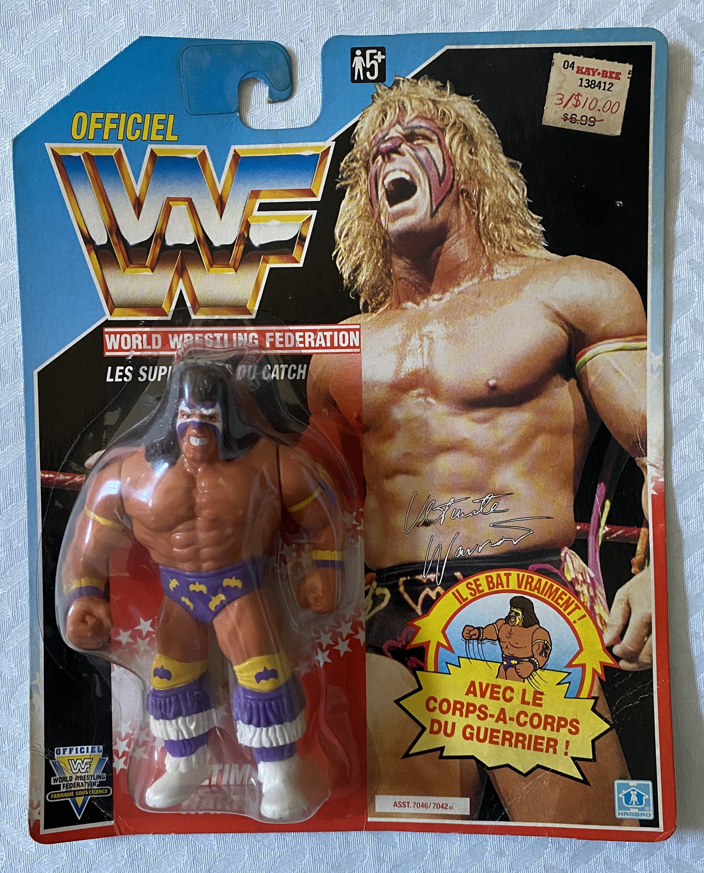 WWF Hulk Hogan, Andre the Giant, & Ultimate Warrior Toys | Vintage ...