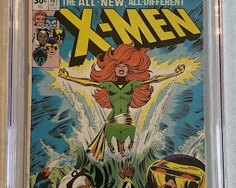 X-men 101 - CGC 6.0 - OW/W Pages - Origin and 1st Appearance of Phoenix ...