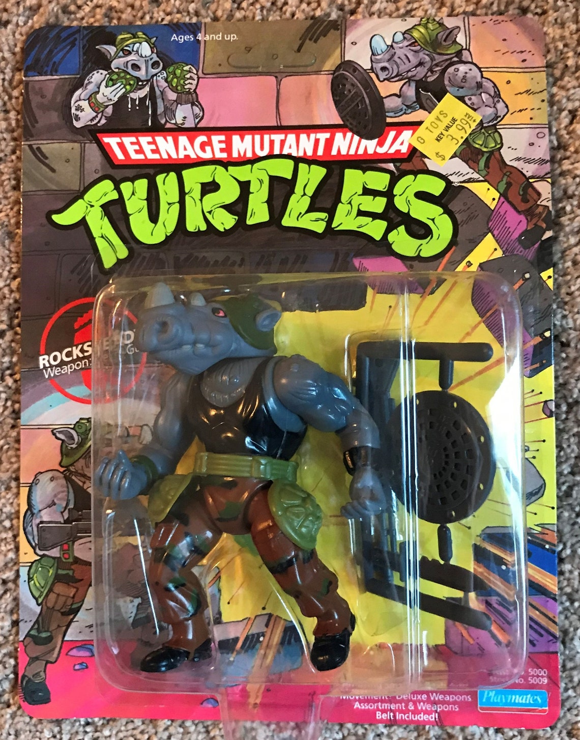 Teenage Mutant Ninja Turtles Vintage Original TMNT 1980's Set of (2ea ...