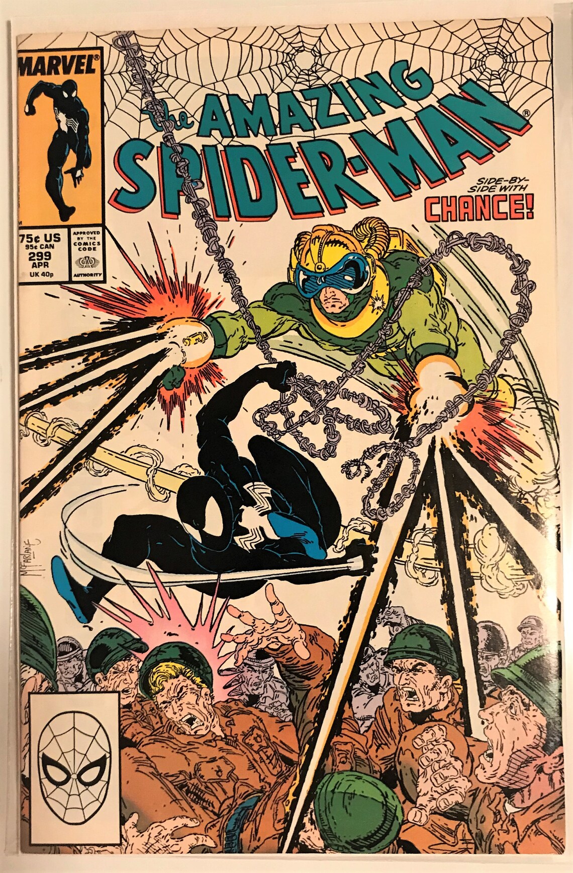 Set of 3 Secret Wars Spider-man Toy 1984 Amazing Spider-man 298 and 299 ...