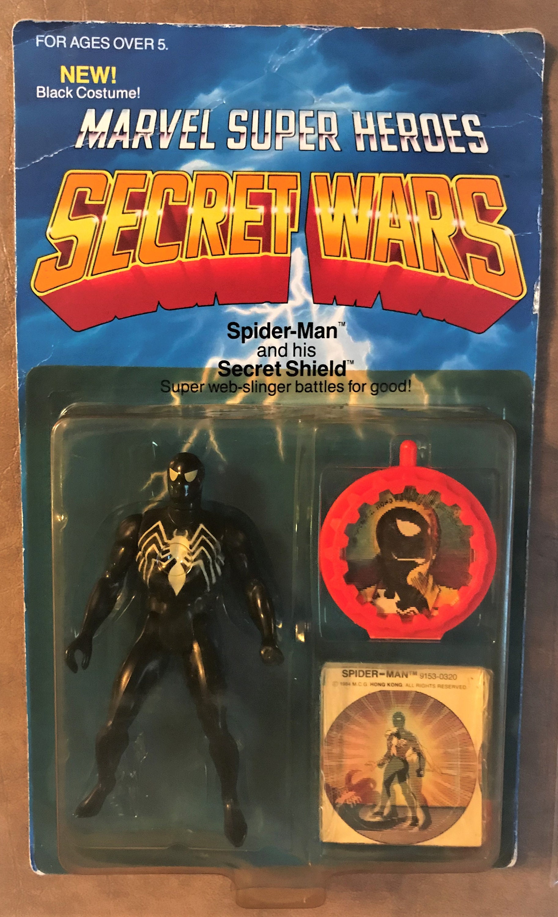 Set of (3) | Secret Wars Spider-man Black Costume Toy 1984 + Amazing ...
