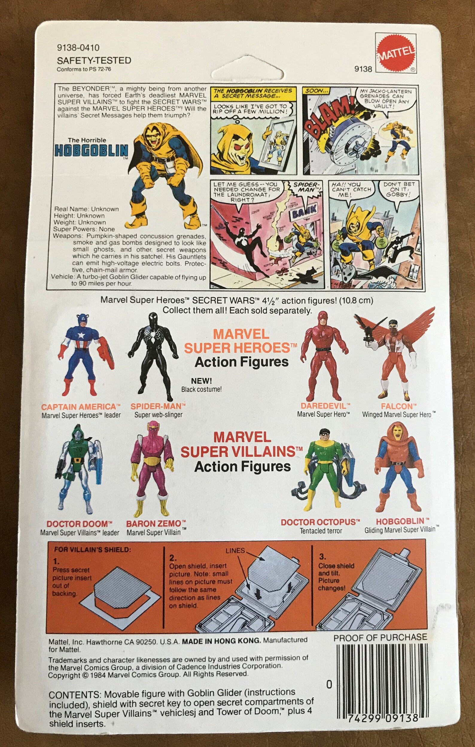 Secret Wars Hobgoblin 1984 + Amazing Spider-man 238 Comic First ...
