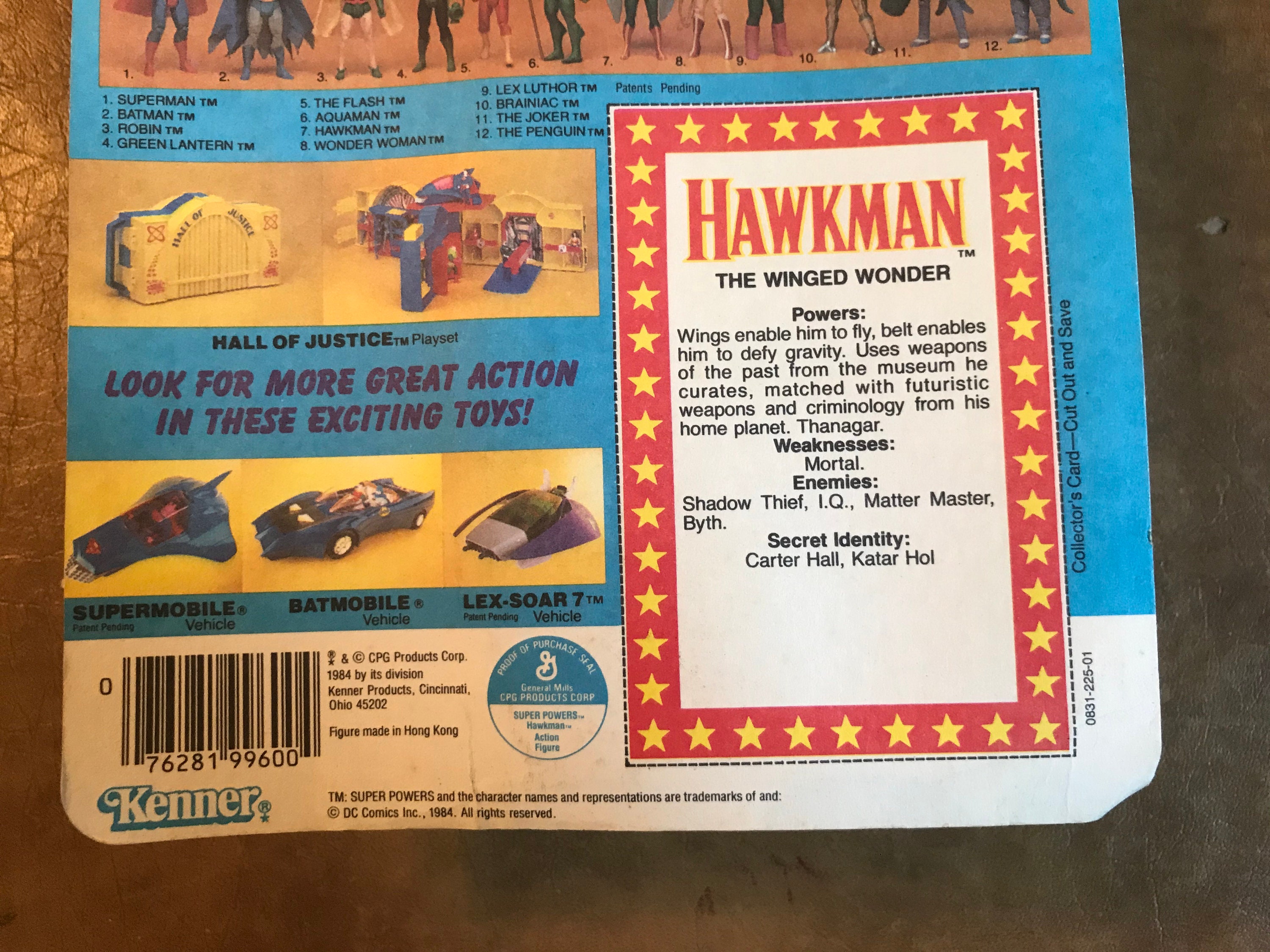 Kenner Super Powers 12-back Hawkman + Custom Hawkgirl (inspired by the ...