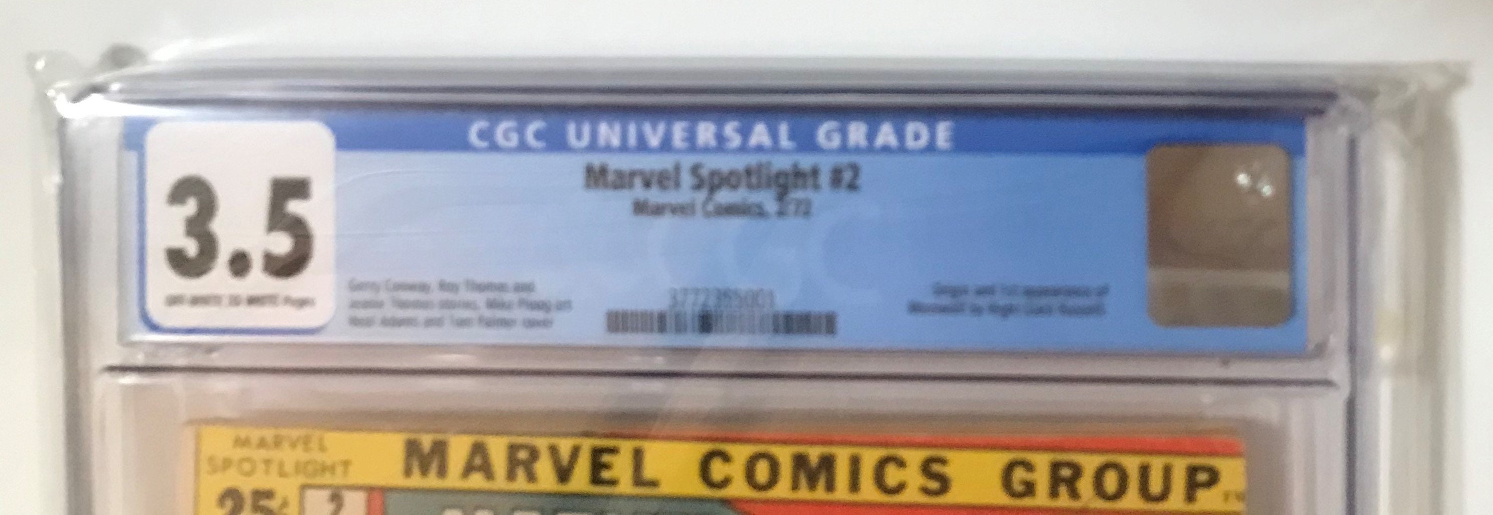 Mike Ploog Horror Comics 2ea. Marvel Spotlight 2 1972 First Appearance ...