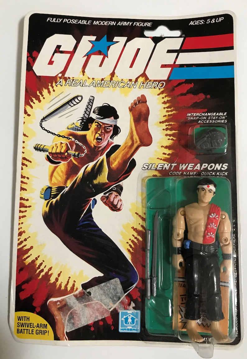 GI Joe Quick Kick Variants | Set of 2ea - Etsy