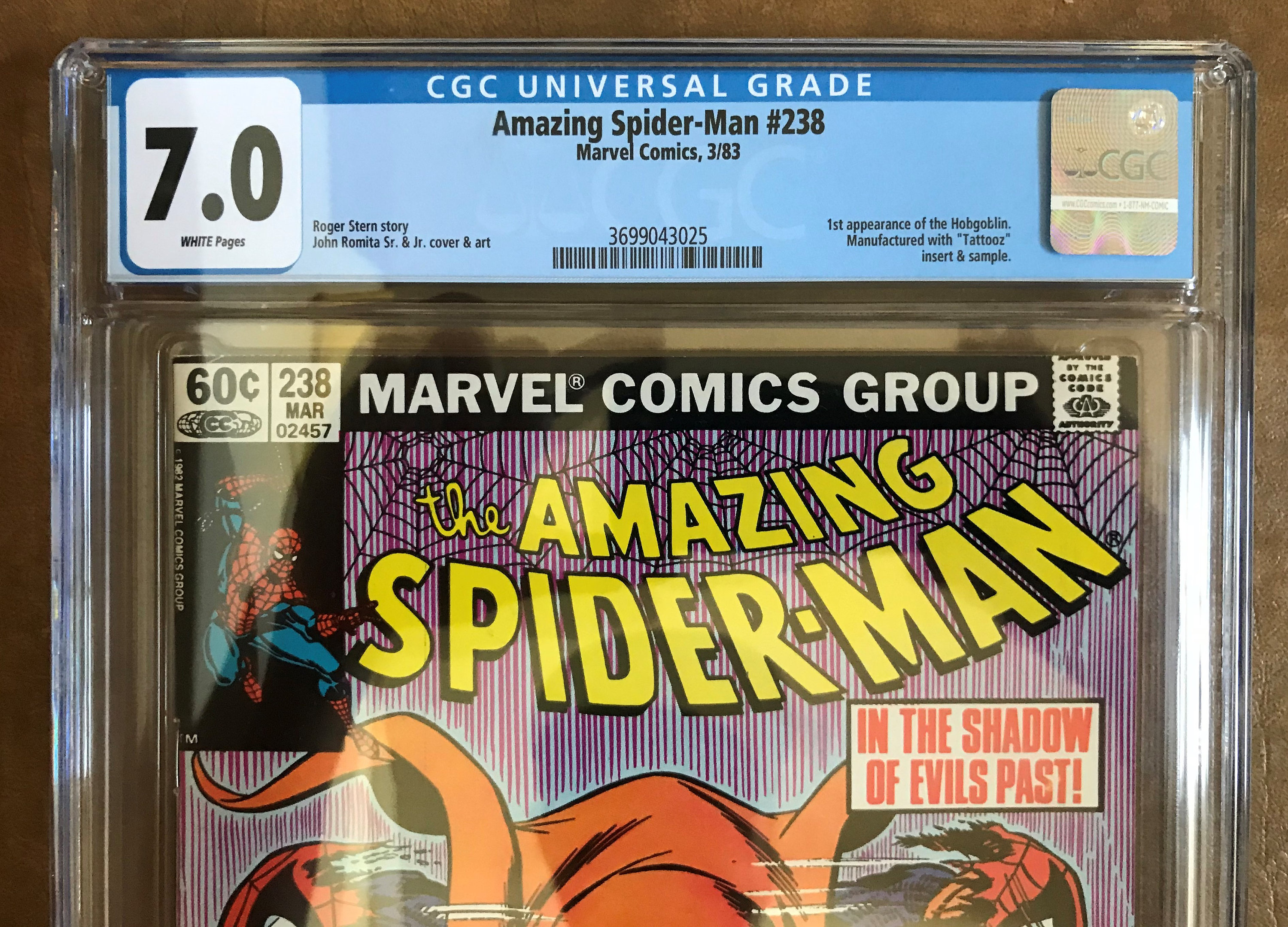 Secret Wars Hobgoblin 1984 + Amazing Spider-man 238 Comic First ...