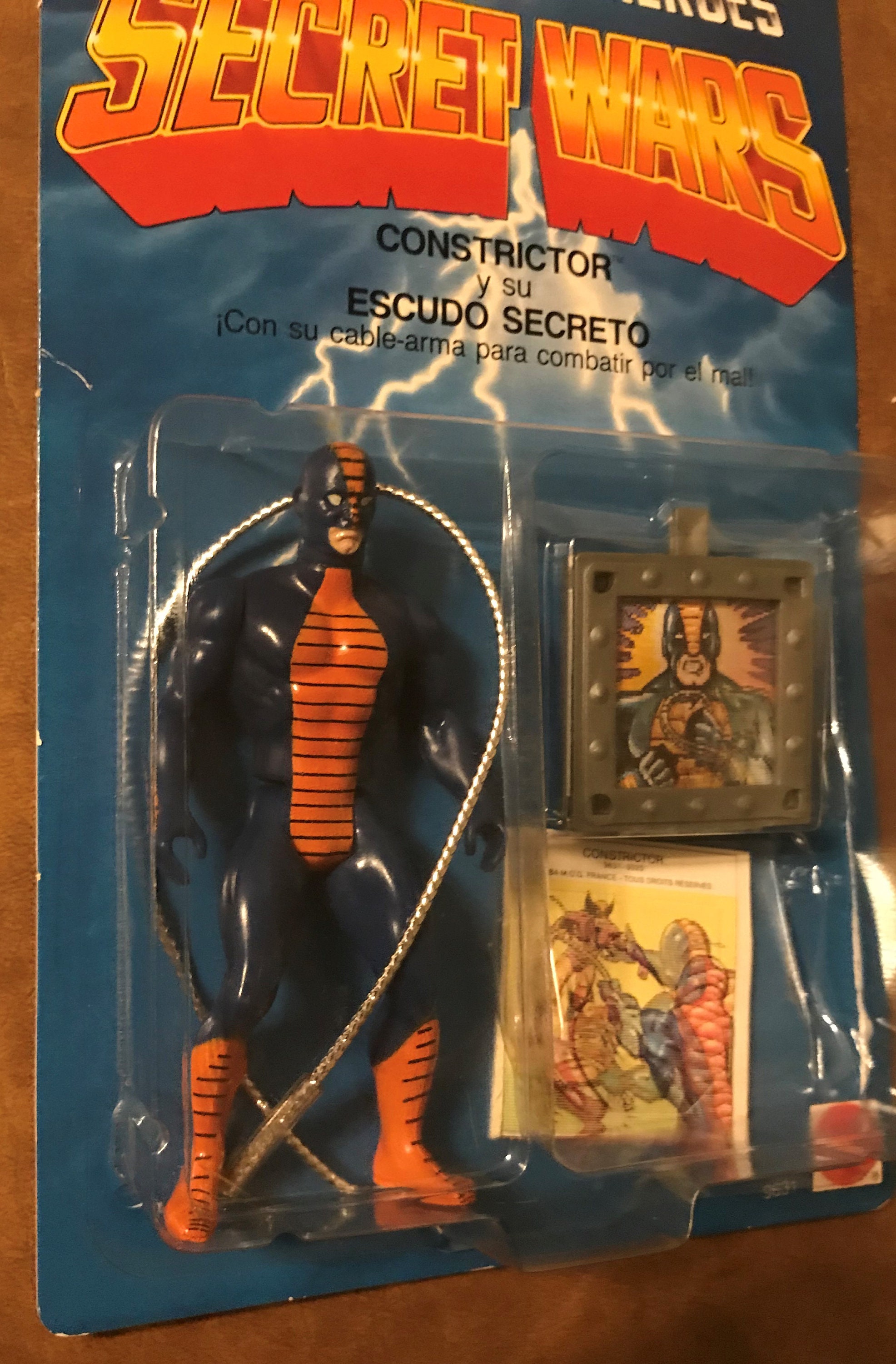 Secret Wars Constrictor 1986 Rare Vintage Original Toy Marvel X-men ...