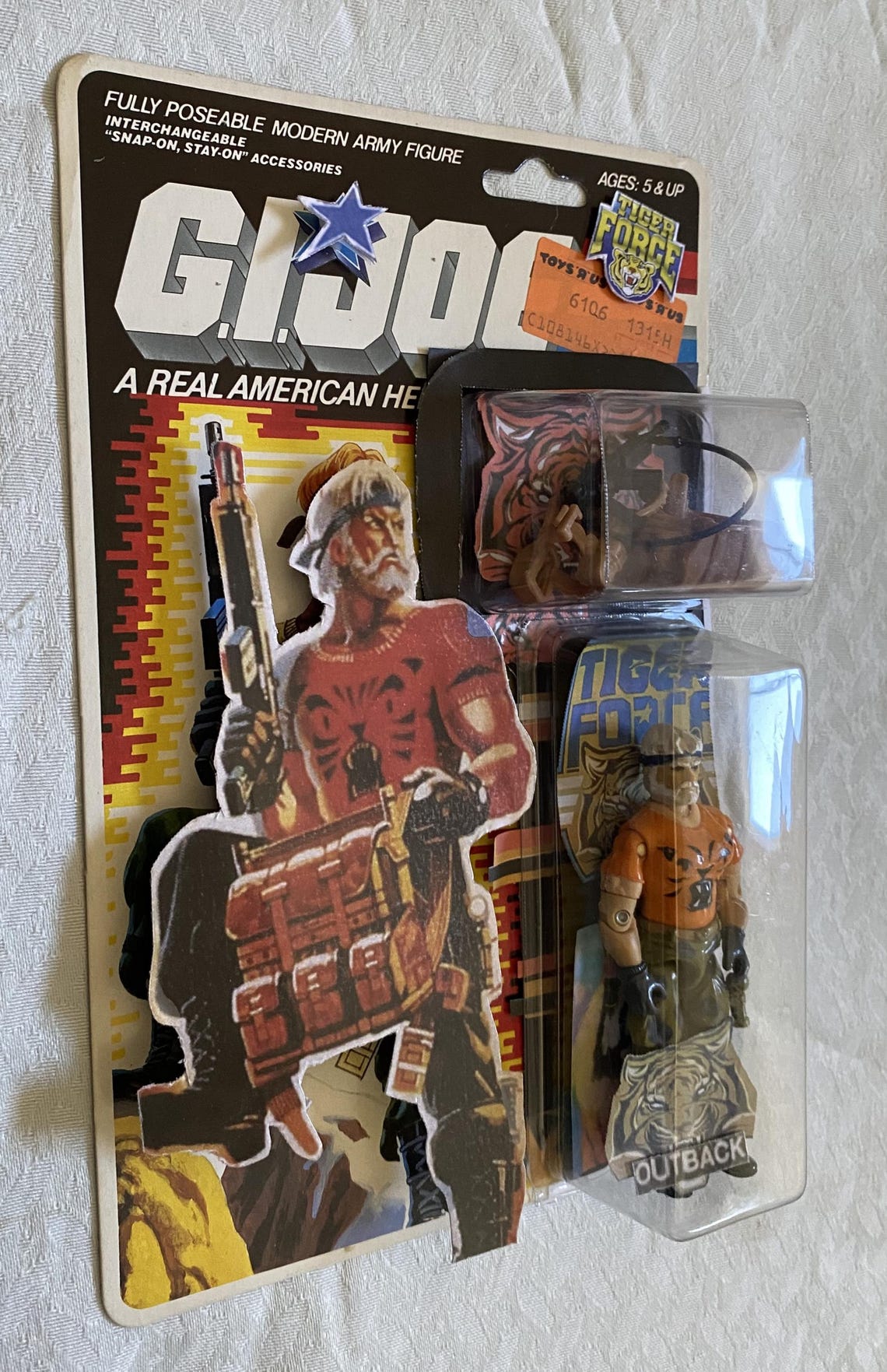 GI Joe ARAH CUSTOM Tiger Force Outback Toy With Collage Art Case ...