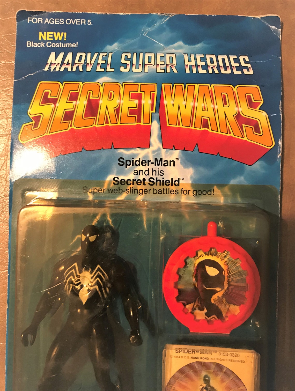 Set of (3) | Secret Wars Spider-man Black Costume Toy 1984 + Amazing ...