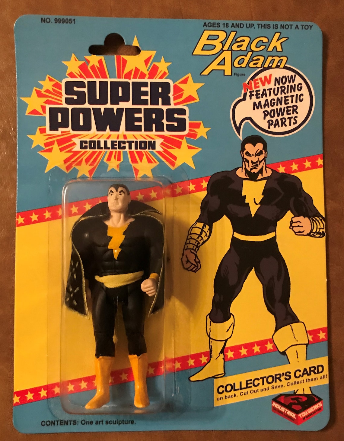 Super Powers Custom Black Adam Toy - Etsy UK