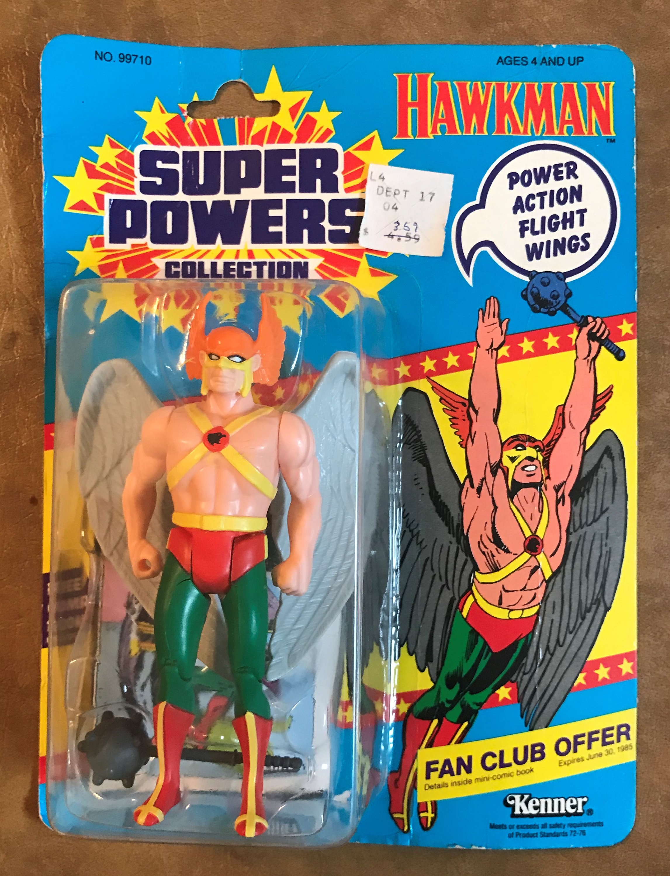 Kenner Super Powers 12-back Hawkman Custom Hawkgirl inspired by the ...