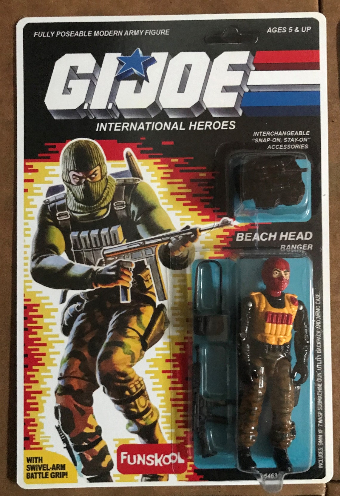 GI Joe Beach Head Variants Set of 4ea - Etsy