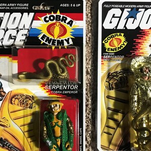 GI Joe A Real American Hero ARAH Custom Serpentor Variations | Etsy