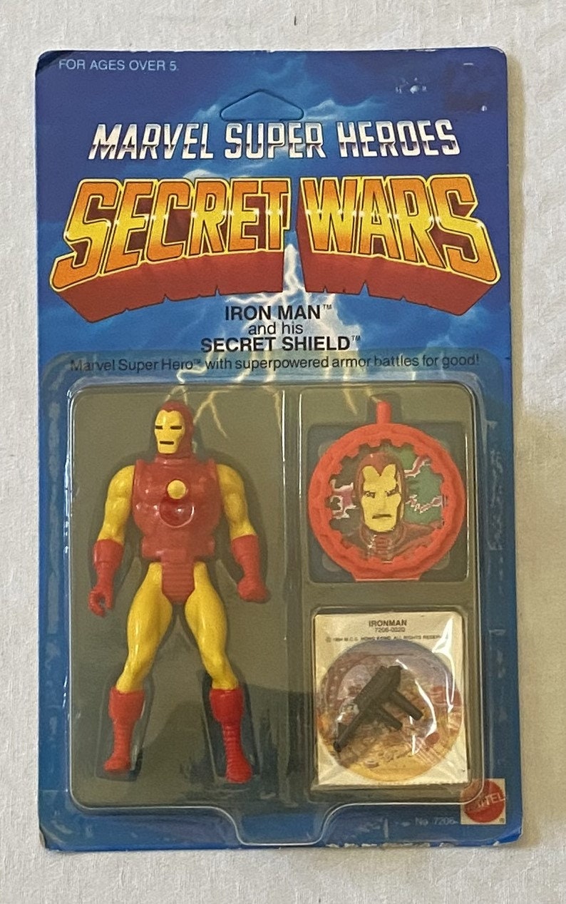 Avengers Custom Set (3ea) | Classic Iron Man Toy From 1984, Custom War ...