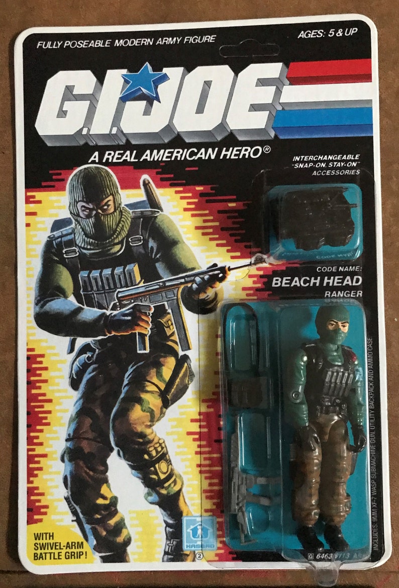 GI Joe Beach Head Variants Set of 4ea - Etsy