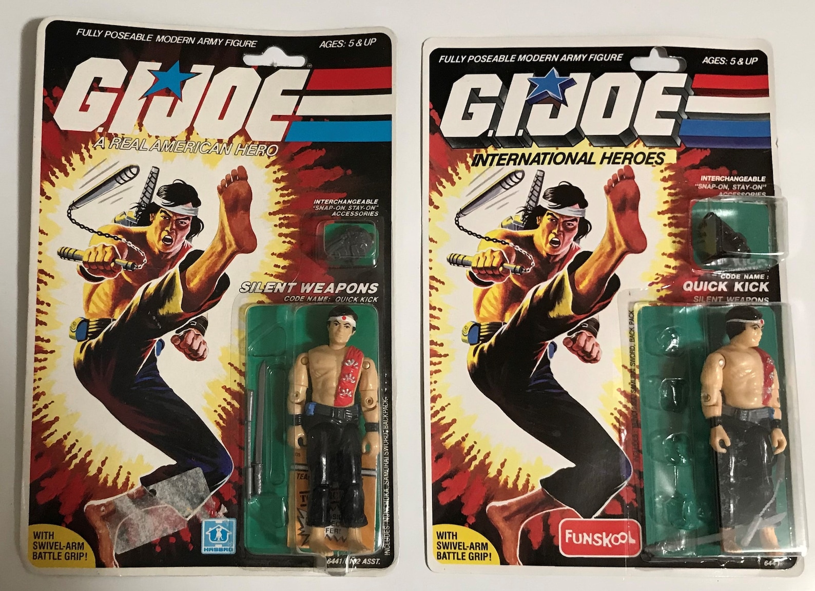 GI Joe Quick Kick Variants | Set of 2ea - Etsy