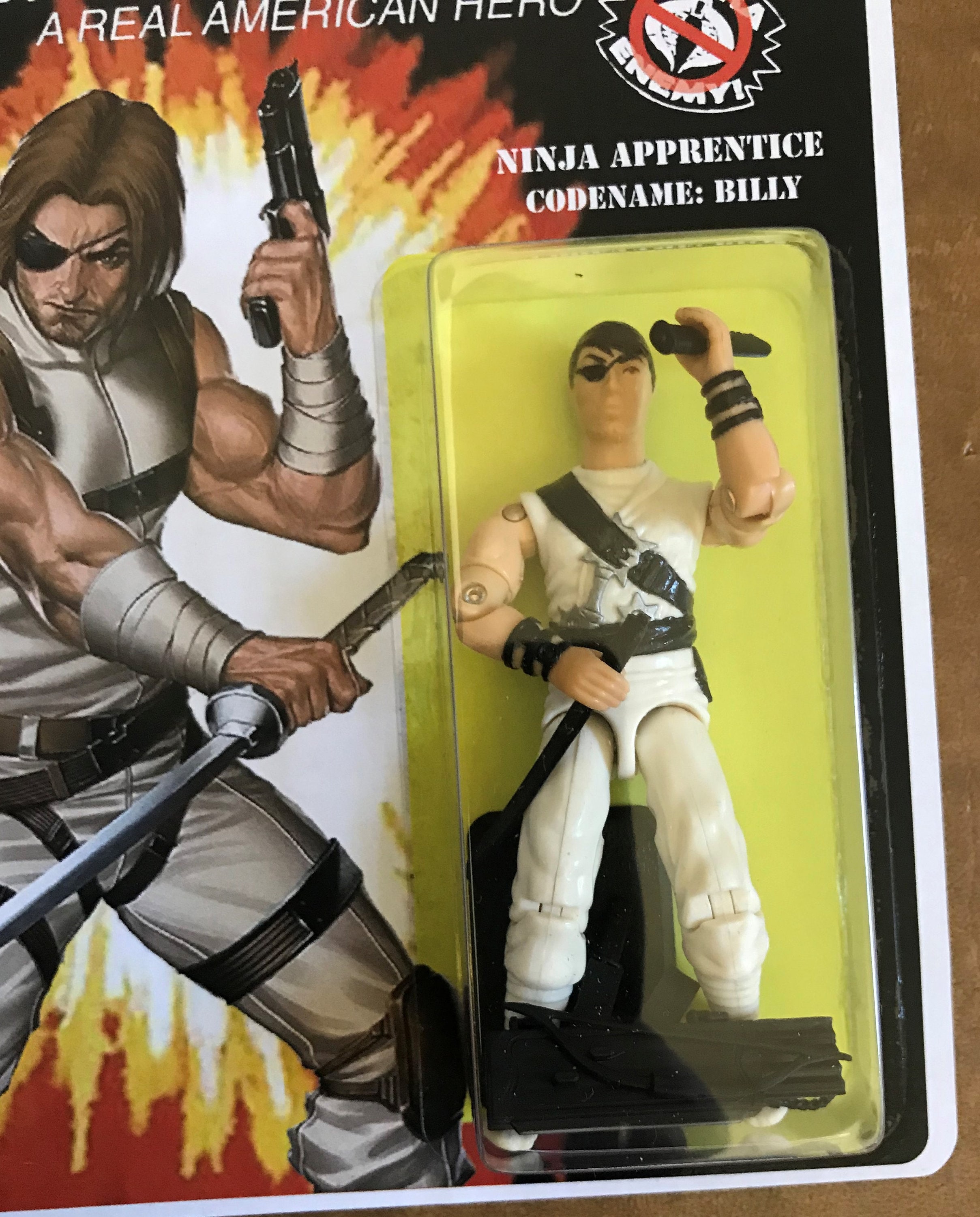 GI Joe A Real American Hero Custom Billy Kessler Toys cobra Commander's ...