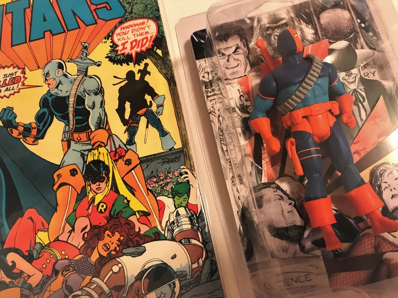 Custom Super Powers Teen Titans Super Villain Deathstroke + Protech ...