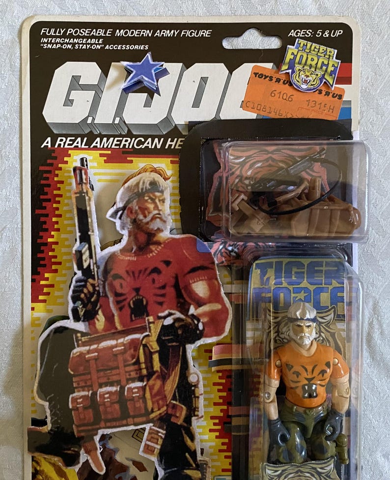 GI Joe ARAH CUSTOM Tiger Force Outback Toy With Collage Art Case ...