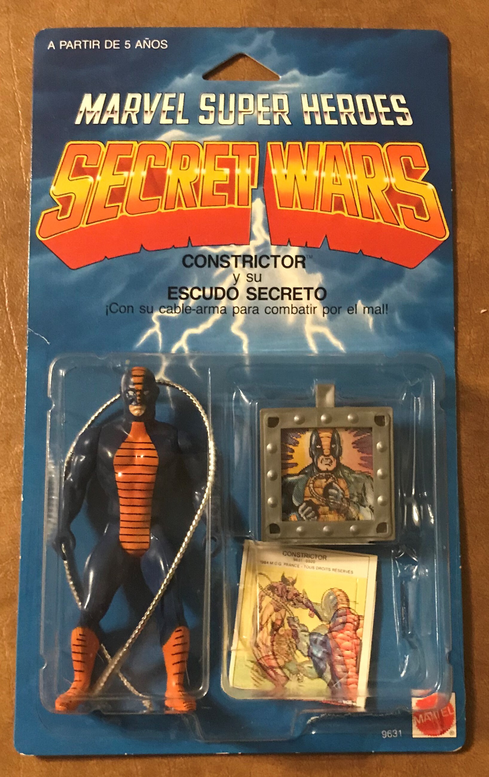 Secret Wars Constrictor 1986 Rare Vintage Original Toy Marvel X-men ...