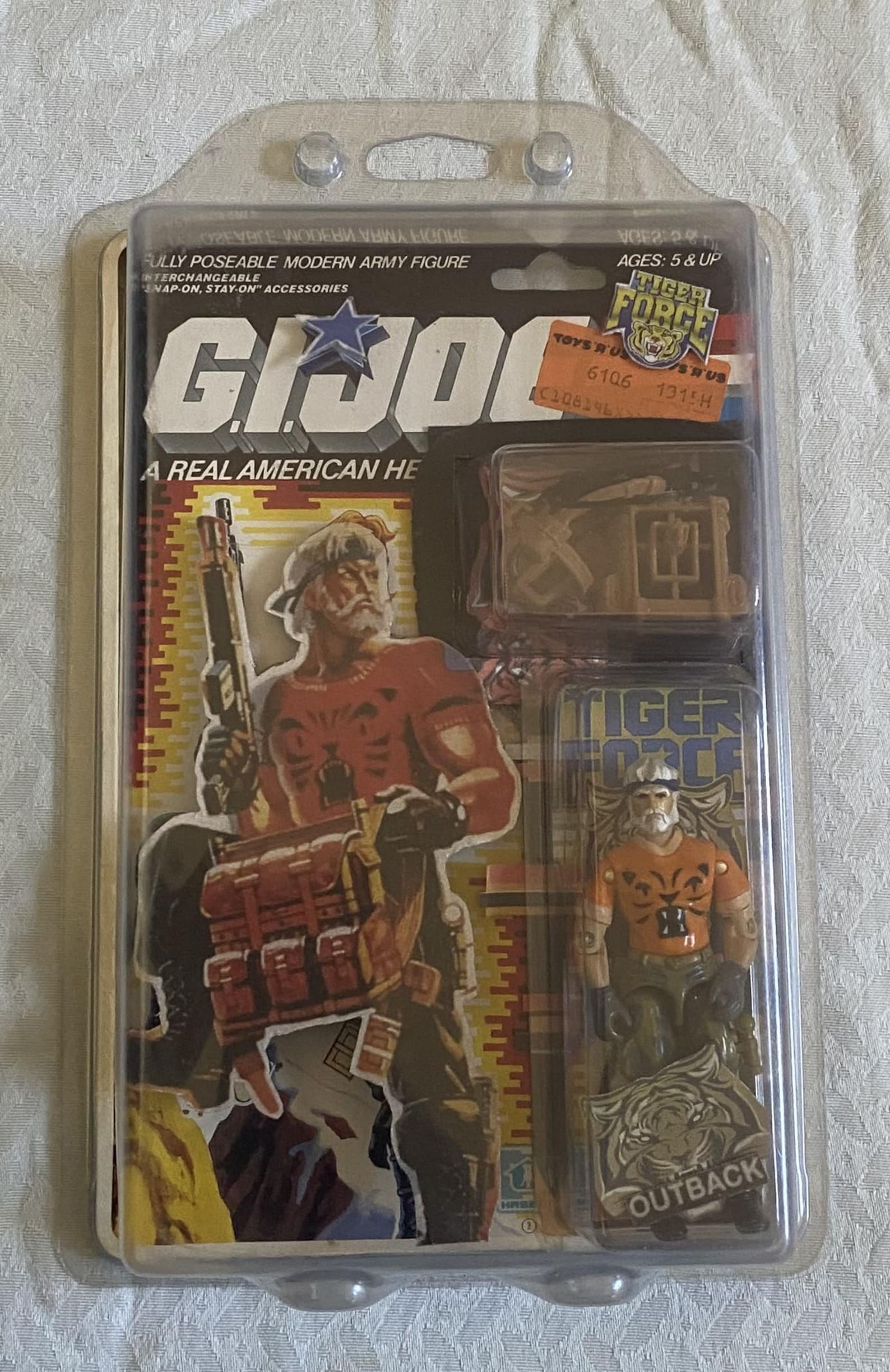 GI Joe ARAH CUSTOM Tiger Force Outback Toy With Collage Art Case ...