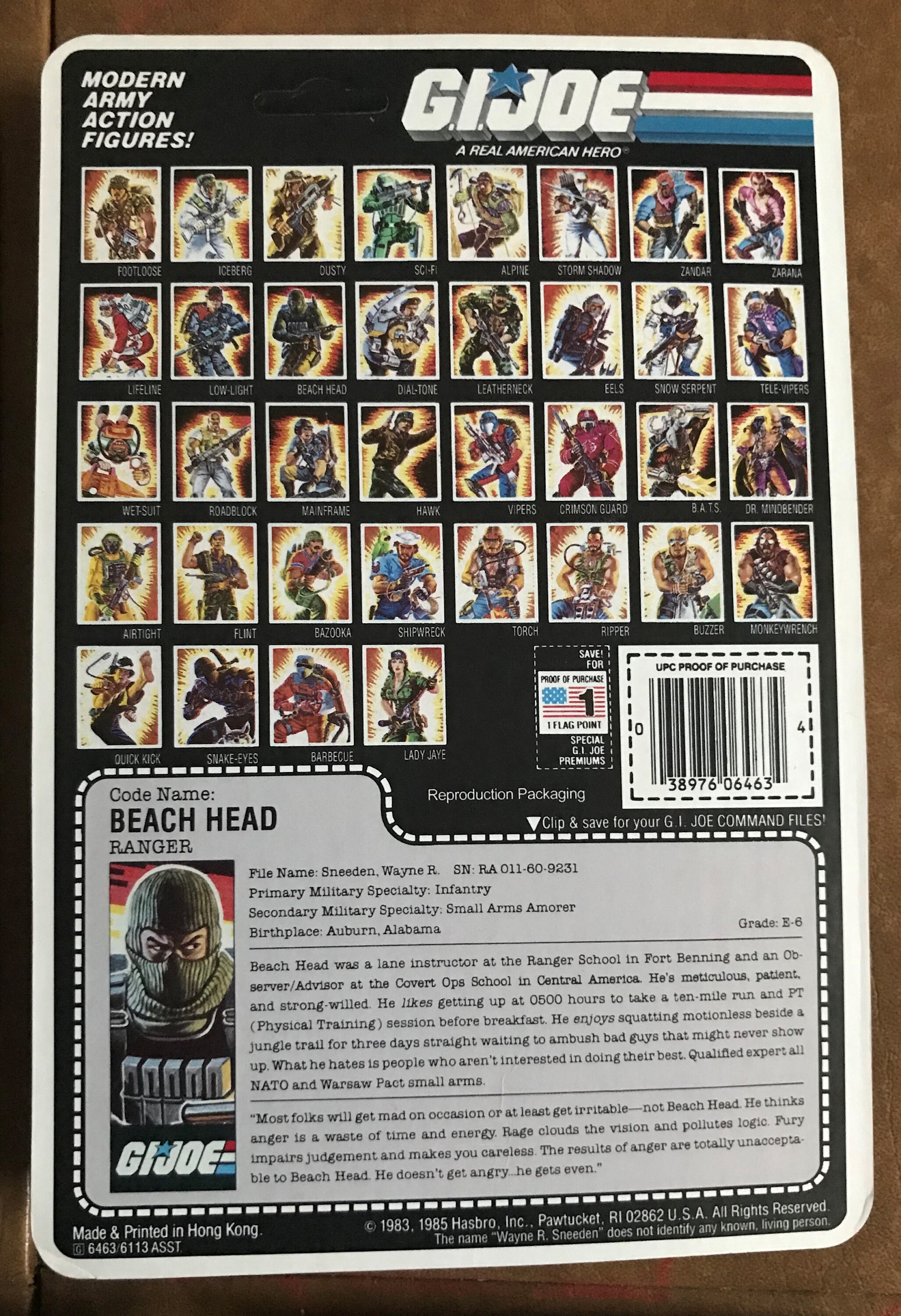 GI Joe Beach Head Variants | Set of 4ea - Etsy