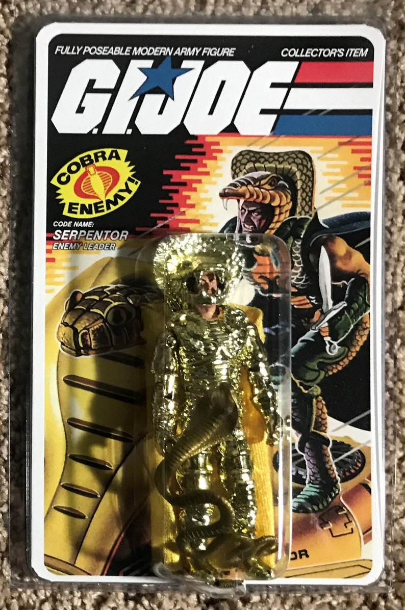 GI Joe A Real American Hero ARAH Custom Serpentor Variations | Etsy