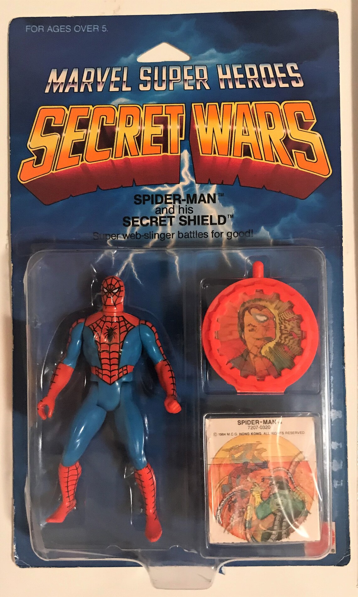Set of 3 Secret Wars Spider-man Toy 1984 Amazing Spider-man 298 and 299 ...