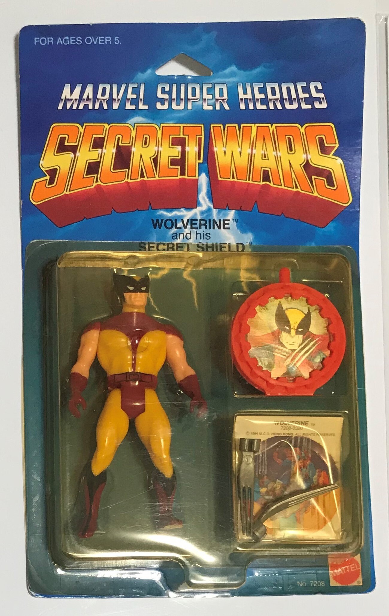 Set of (2) | Secret Wars Wolverine W/ Silver Claws Toy 1984 + Wolverine ...