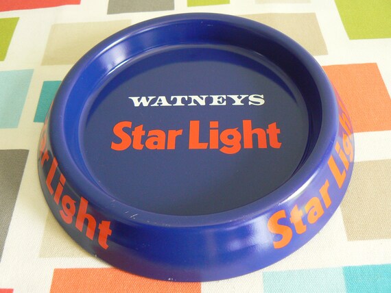 Vintage Watney's Star Light Tin Ashtray a Retro Name for - Etsy